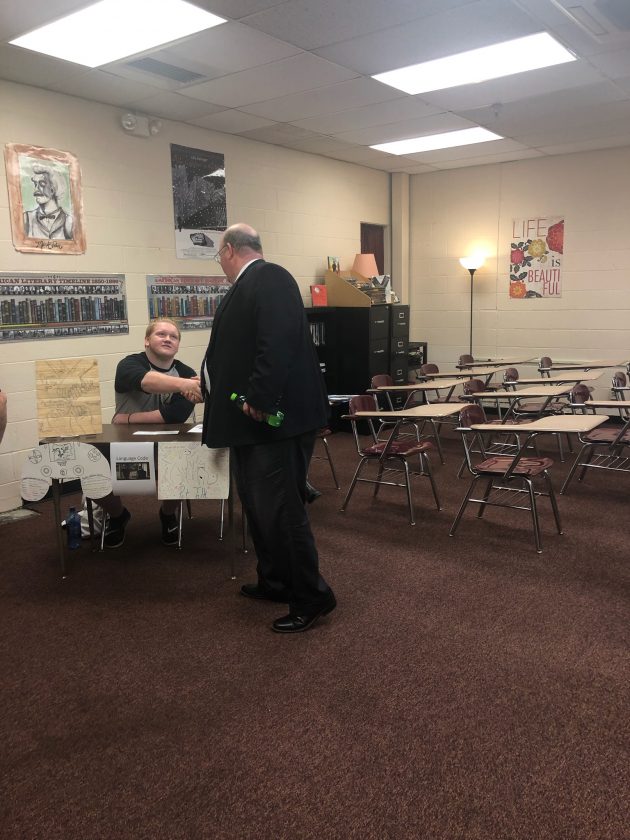 Superintendent tours Brooke High, touts levy | News, Sports, Jobs ...